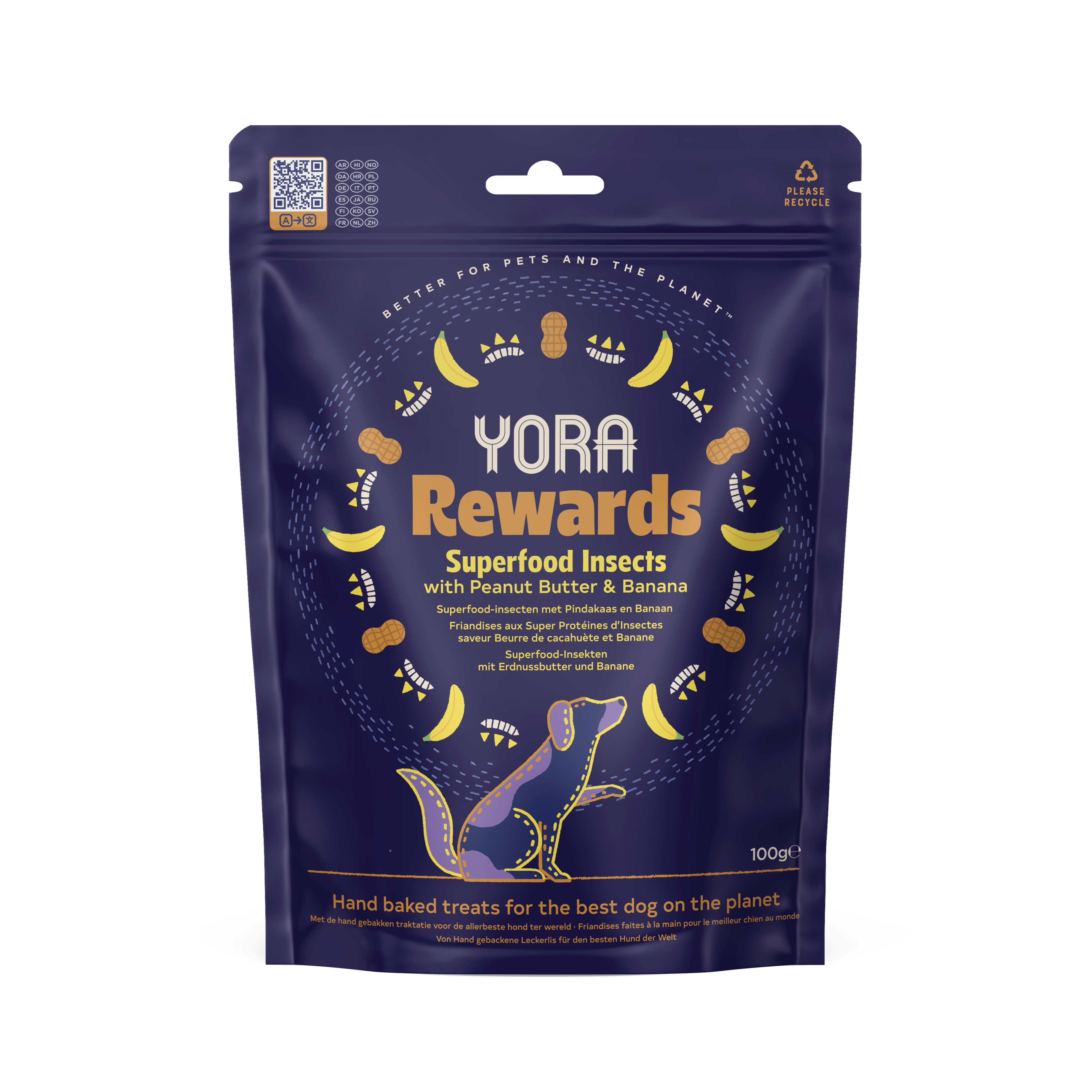 Yora Rewards Insect Protein 100 gram | Paul Meevis - Jouw Dierenspecialist